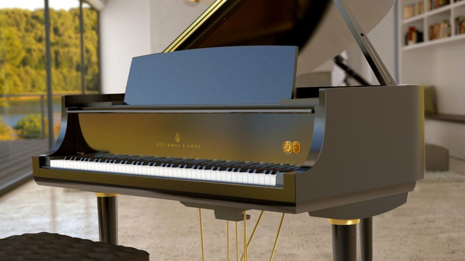The Teague Sketch 1111 limited edition - Steinway & Sons Dubai