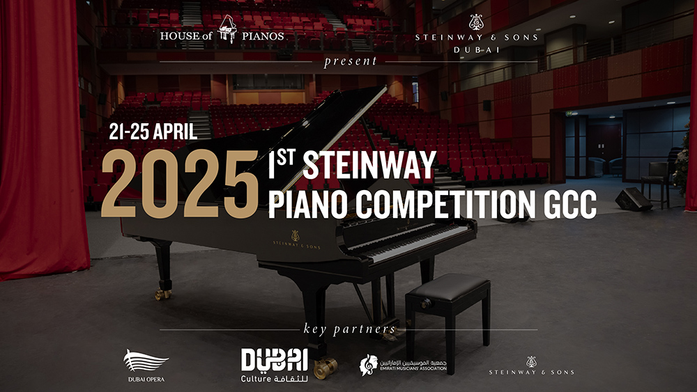 1ST STEINWAY PIANO COMPETITION GCC 2025 - Steinway & Sons Dubai